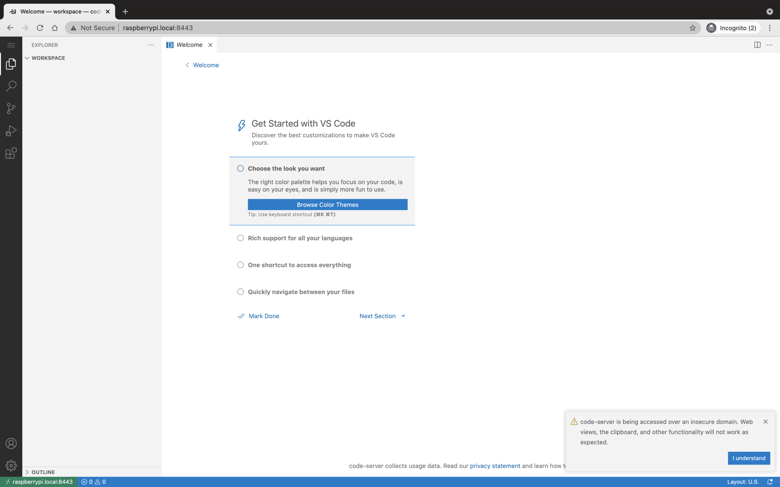 Code Server Vs Code On Docker Easycode